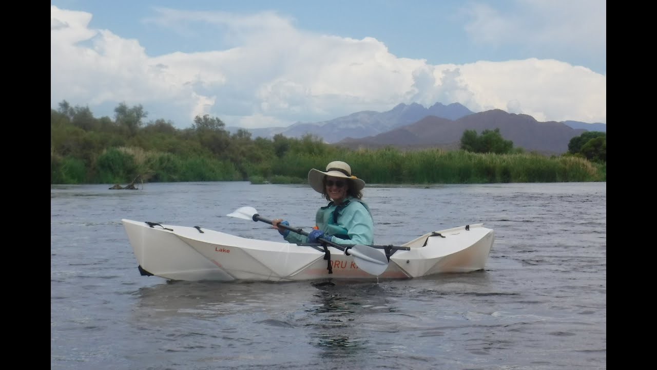 Lower Salt River Kayaking with a Folding Kayak, August 30, 2024 - YouTube