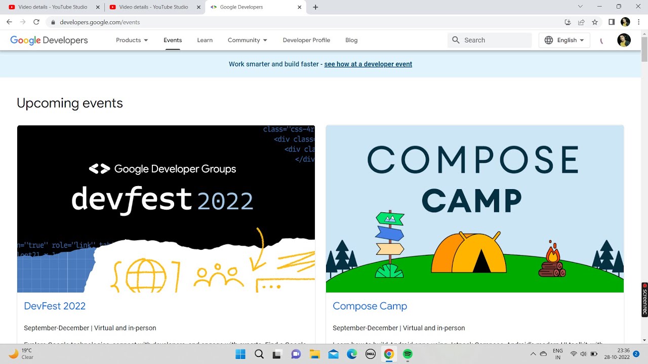 Google Cloud India Event Calender || Google Cloud Upcoming Event 2022 - YouTube