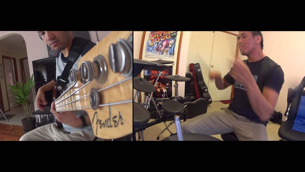 24 Carat Magic (SNL live version) Drums and Bass cover - YouTube