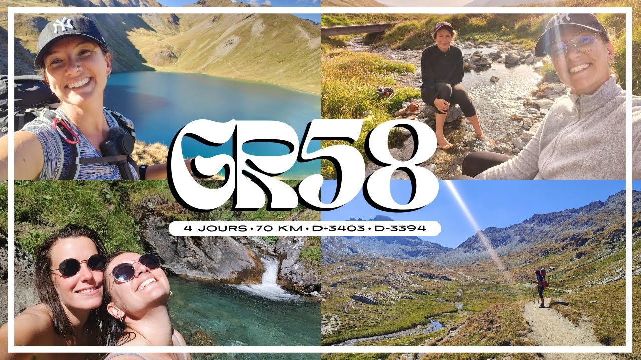 4 jours en autonomie - GR58 TOUR DU QUEYRAS - YouTube