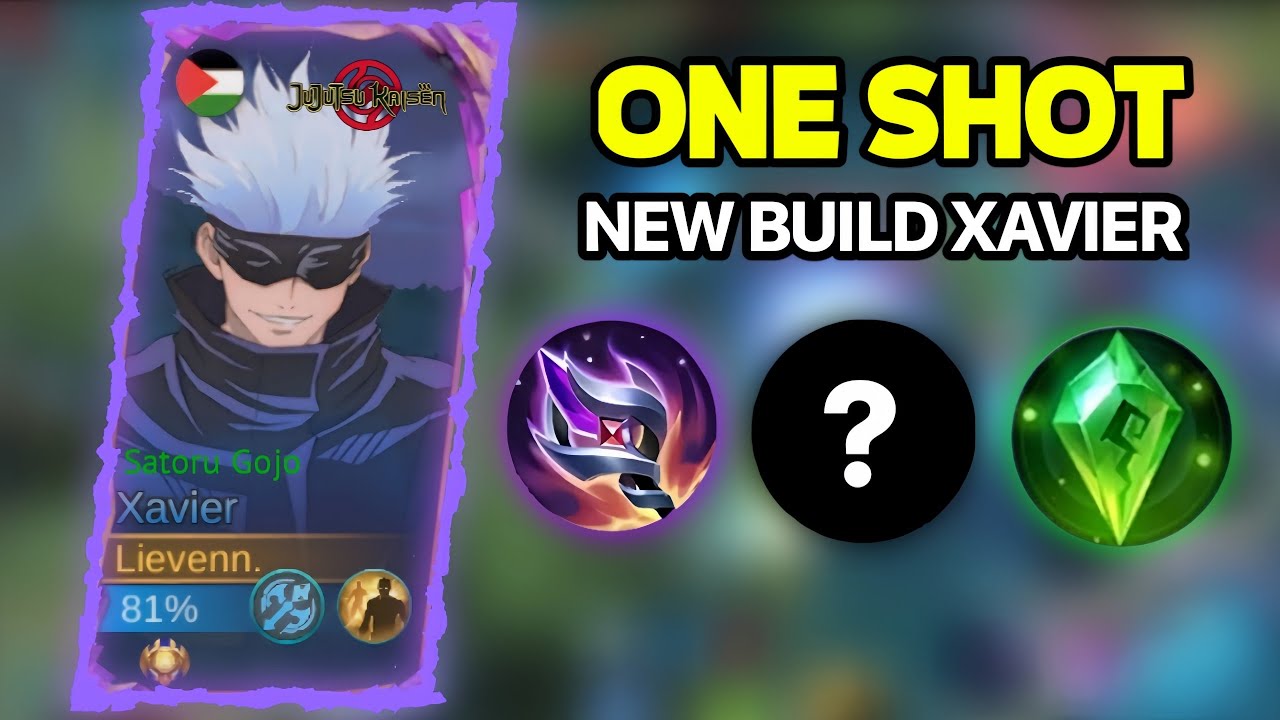 WTF DAMAGE!!! NEW BUILD XAVIER ONE SHOT AT THE ENEMY (MOBILE LEGENDS ...