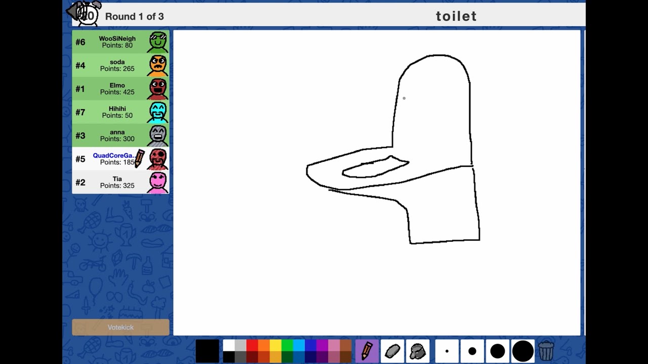 This how i drew Toilet | Scribble.io | Onlinegames - YouTube
