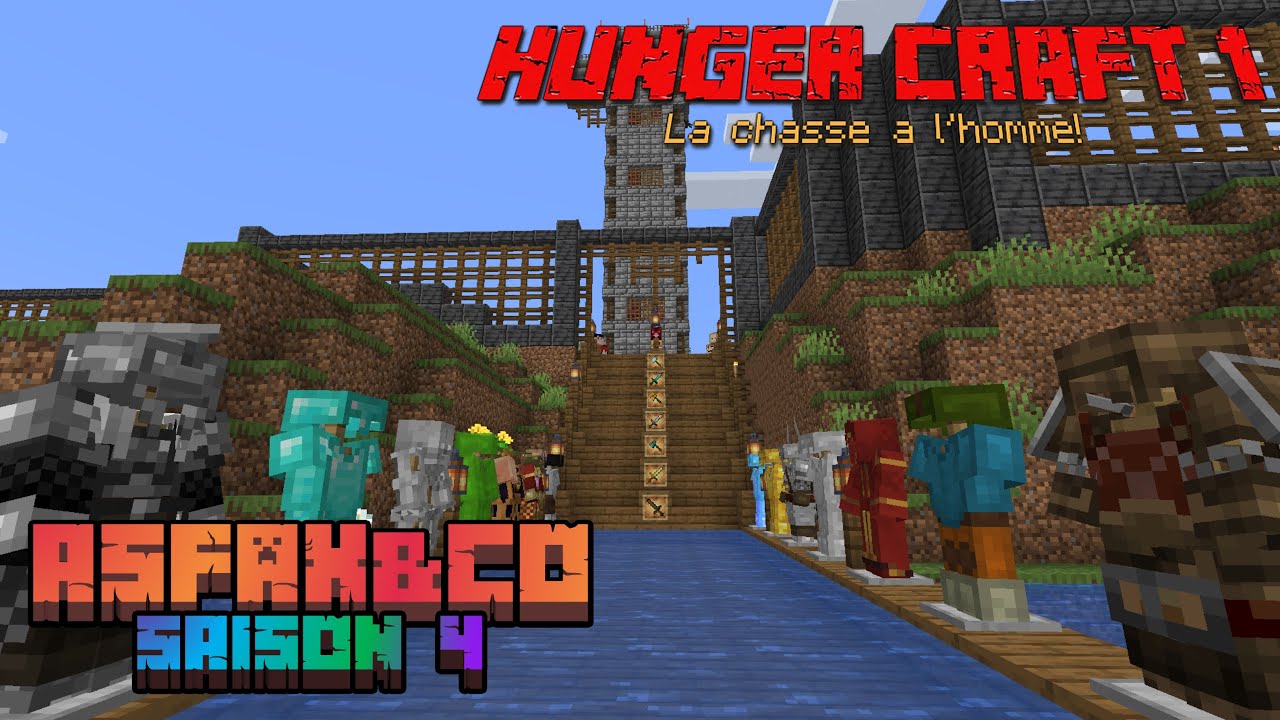 Hunger Craft 1 La chasse à l'homme ! / Asfax&Co / MINECRAFT / Event ...