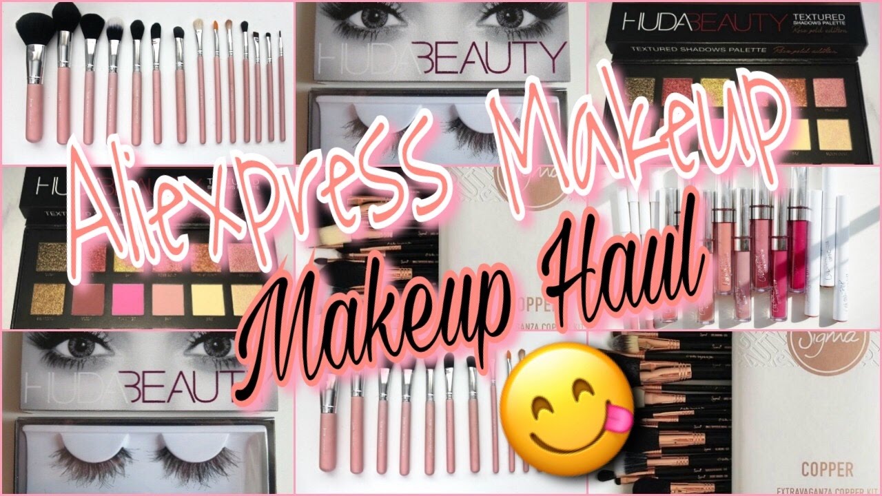 Aliexpress Makeup Haul - YouTube