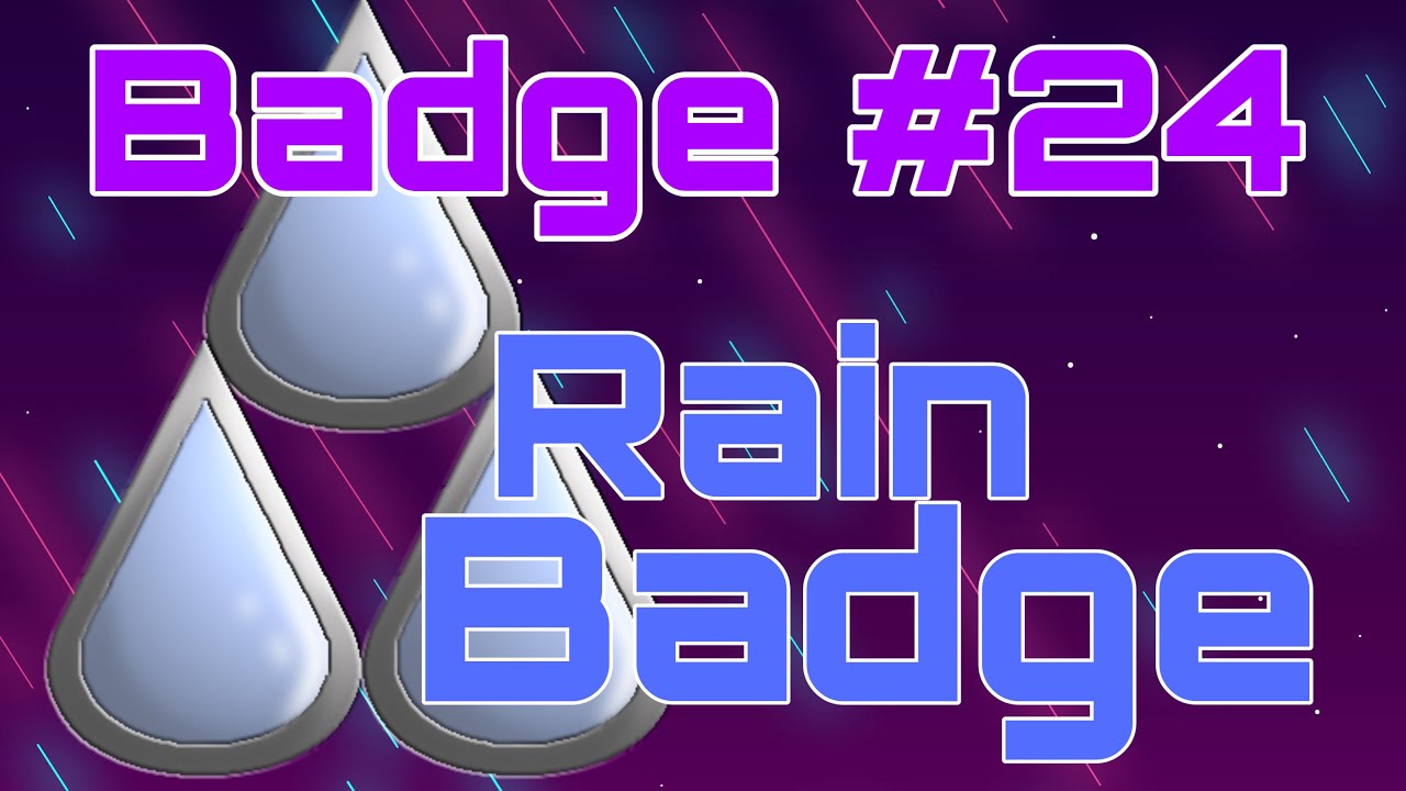 Rain Badge | Every Pokémon League Gym Badge | Countdown to Paldea - YouTube