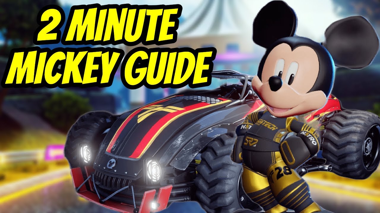 Mickey Mouse Guide - Disney Speedstorm - YouTube