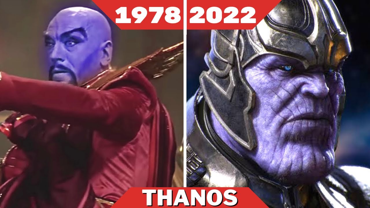 Evolution of Thanos 1978 - 2022 (Animated) - YouTube
