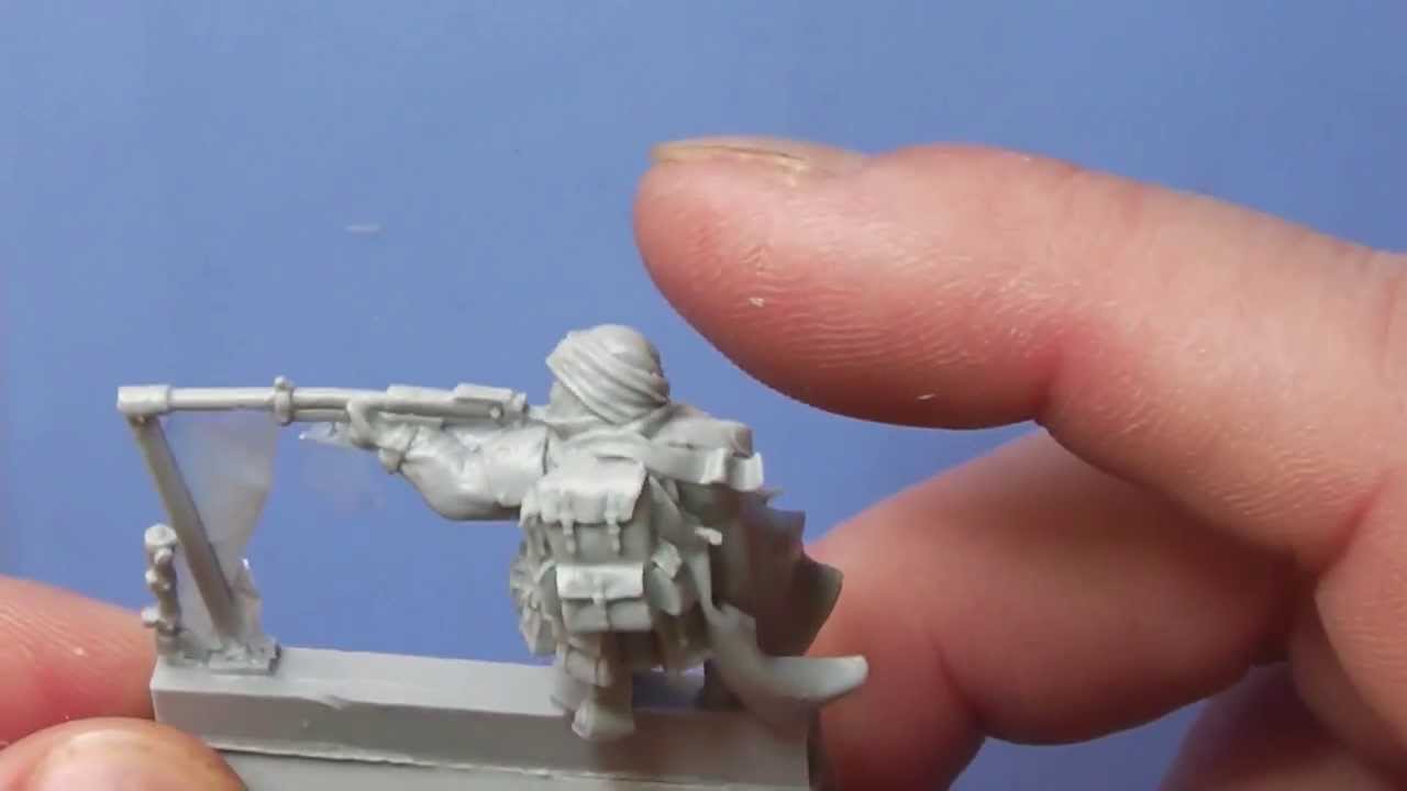Unboxing Forge World Tallarn Sniper Team - YouTube