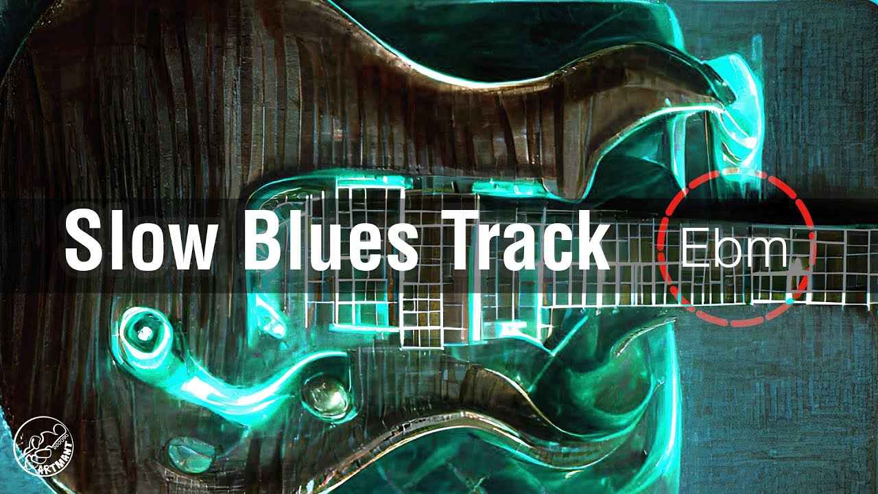 Slow Blues Backing Track No Guitar in Eb Minor - YouTube