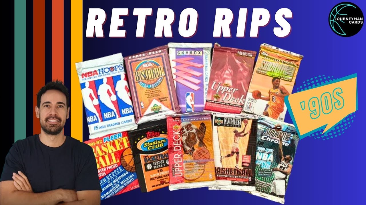Opening 10 years of Retro 90's packs - YouTube