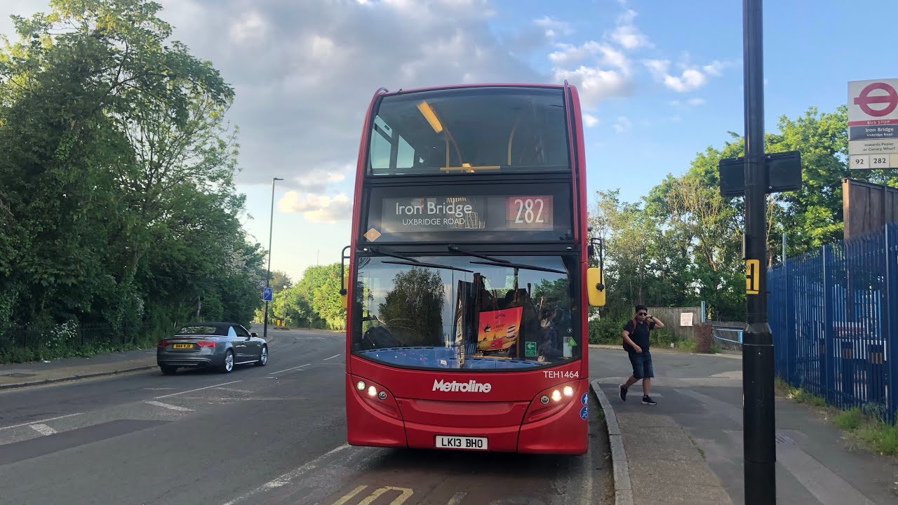 *Rare Ibus* 282 to Iron Bridge, Uxbridge Road TEH1464 LK13 BHO - YouTube