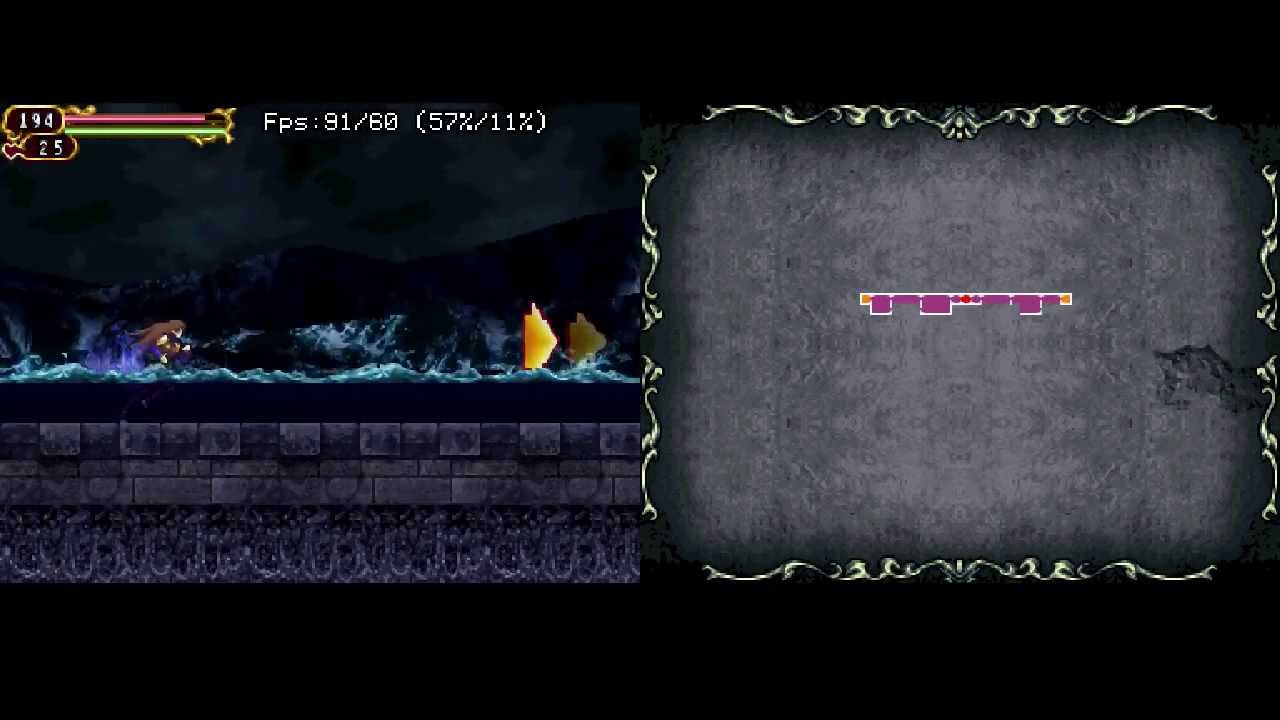 [DeSmuME] Castlevania - Order of Ecclesia at Kalidus Channel with HD ...