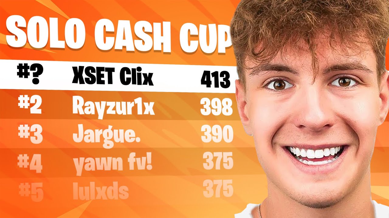 Clix DOMINATES the Solo Cash Cup 🏆 | 12/20 - YouTube