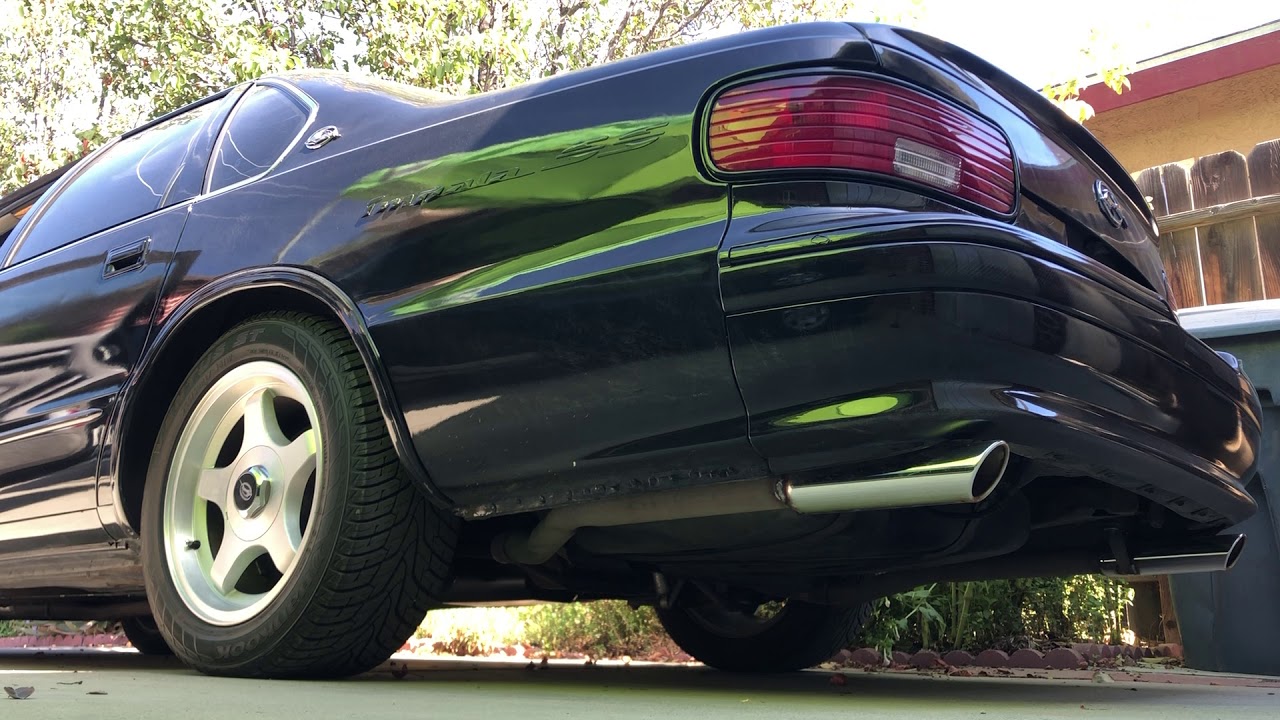 LT1 Impala SS - BBK Headers + Flowmaster 40 Series Cold Start - YouTube