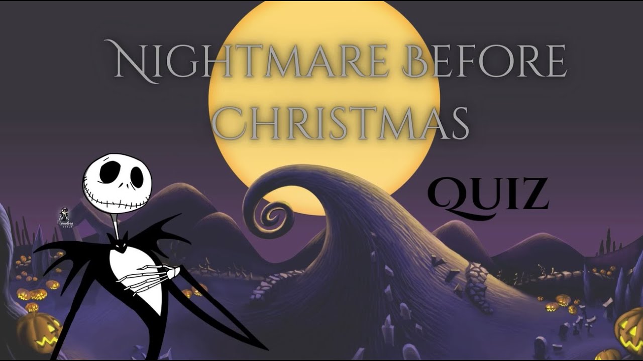 Nightmare Before Christmas Quiz Spooktacular for Kids! 🎃👻 - YouTube