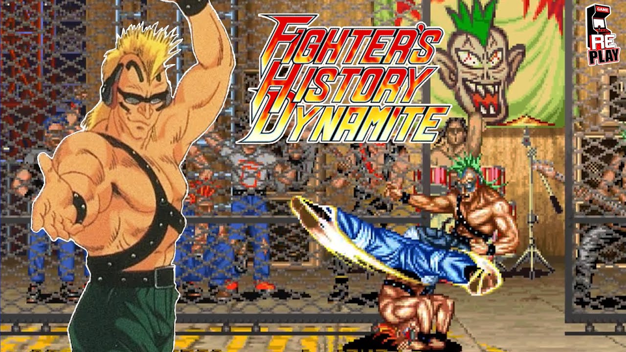 Fighter's History Dynamite - Matlock [ARCADE] Gameplay / ファイターズ・ヒストリー ...