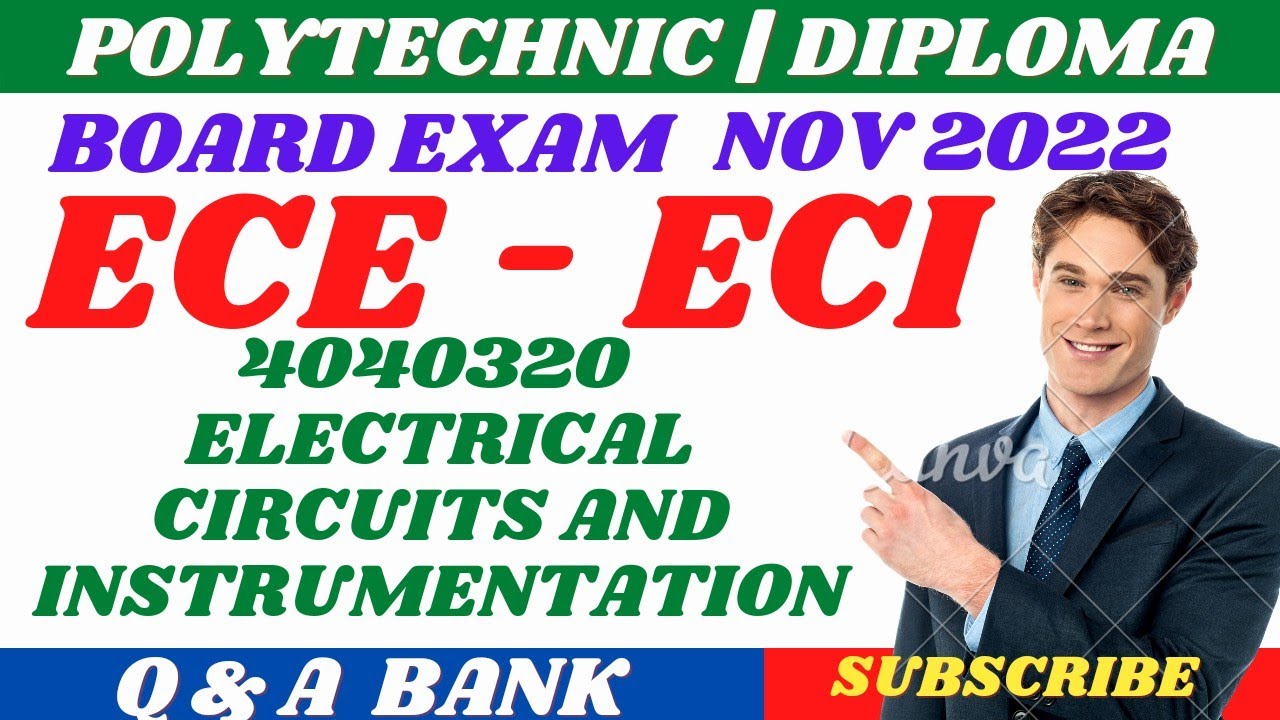 ECE DEPARTMENT - ECI SUBJECT - 4040320 - ELECTRICAL CIRCUITS AND ...