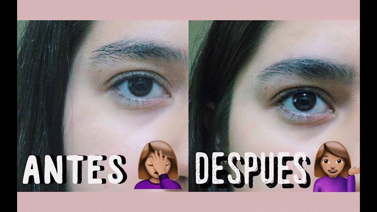 ¡SÁCATE LA CEJA POR PRIMERA VEZ! | Super Fácil Desde Tu Casa💖 - YouTube