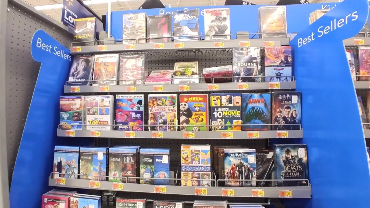 Walmart dvd blu-ray movies hunt #walmart - YouTube