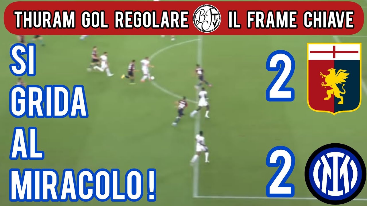 Il Frame chiave | Gol Thuram REGOLARE | SI GRIDA AL MIRACOLO - YouTube