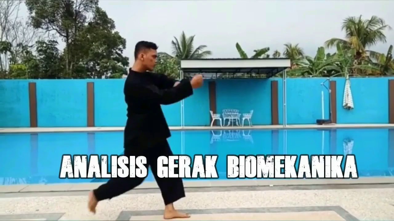 Biomekanika Olaharaga Analisis tendangan lurus dalam pencak silat - YouTube