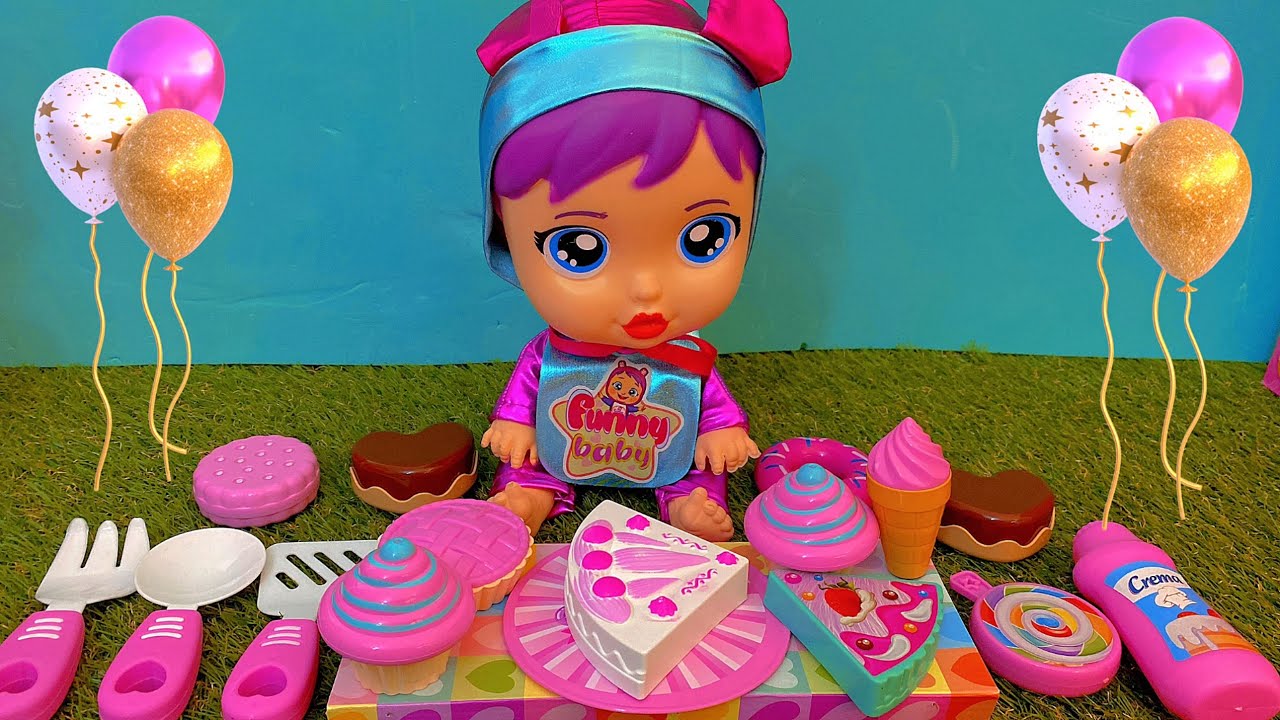 10 Minutes Satisfying with Unboxing Cute Pink Baby Alive Candy Toys ...