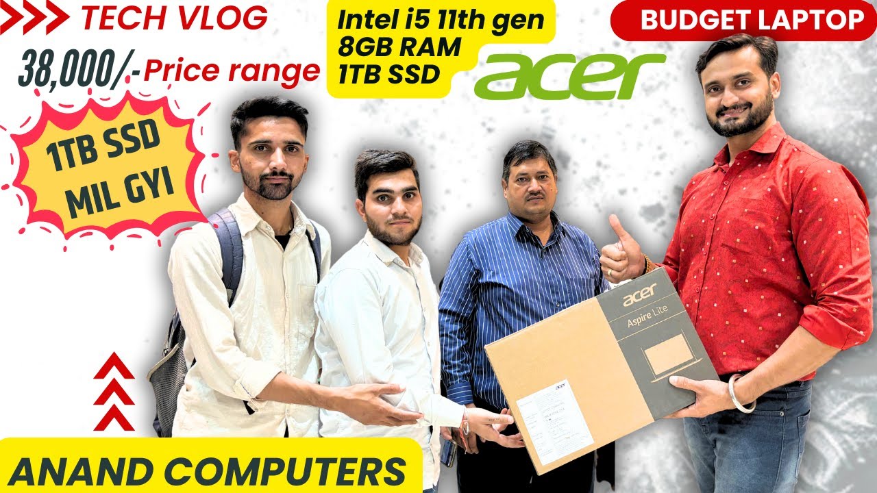 Acer Aspire Lite || 1TB SSD Wala i5 11th gen laptop || 35k budget ...