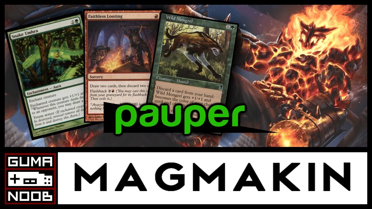 MAGMAKIN COMBO (Pauper) - O Mais NOVO Combo no Pedaço - YouTube