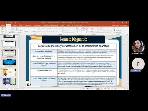 Diagnóstico y caracterización de la problemática abordada - YouTube