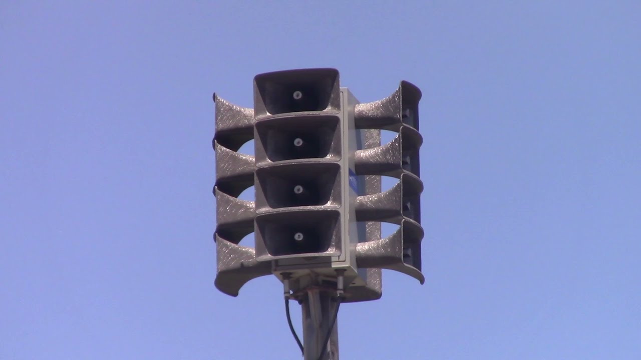 ASC Alertronic 8000 Siren Test (Pulsed Alert & Pulsed Attack), St ...