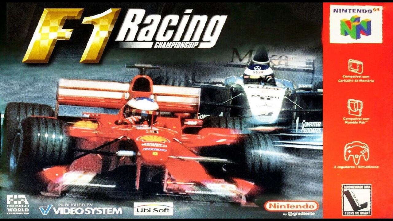 F1 Racing Championship Game Genie (Nintendo 64) - YouTube