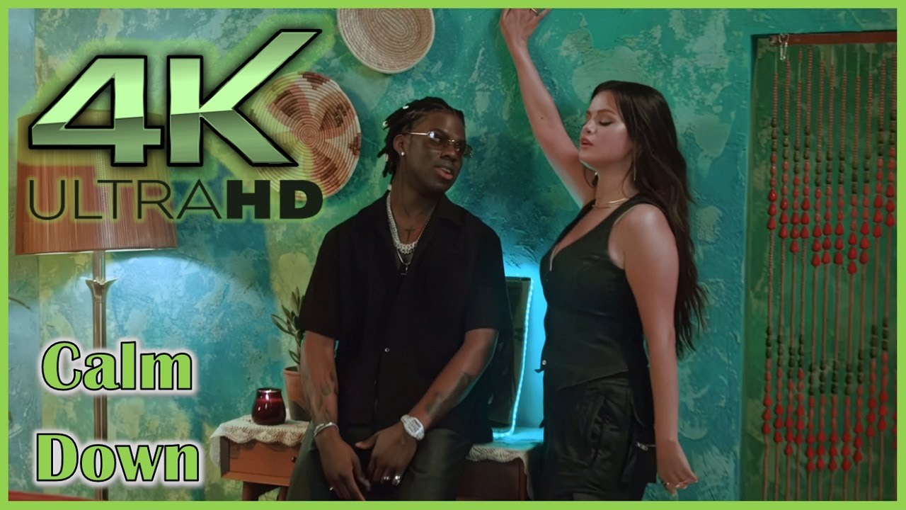 Rema ft. Selena Gomez - Calm Down (Official Video) [4K Remastered ...