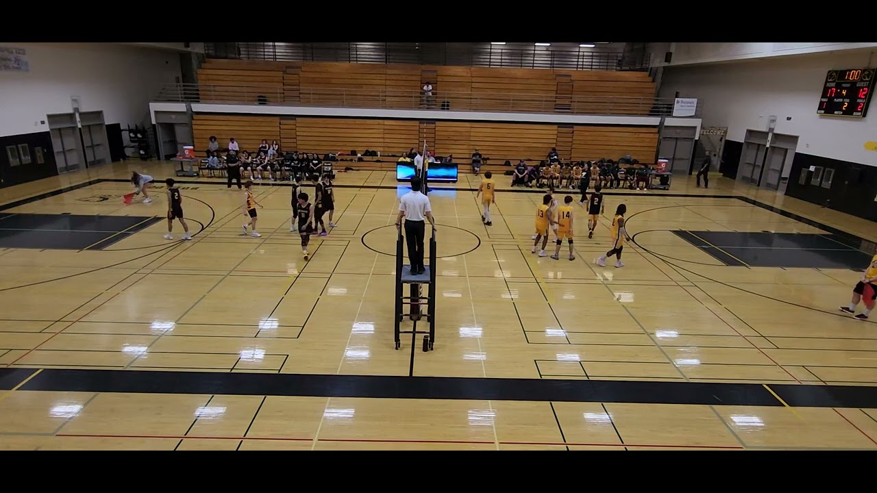 Barry Goldwater Boys Varsity Volleyball vs Peoria High School- Set 4/5 ...
