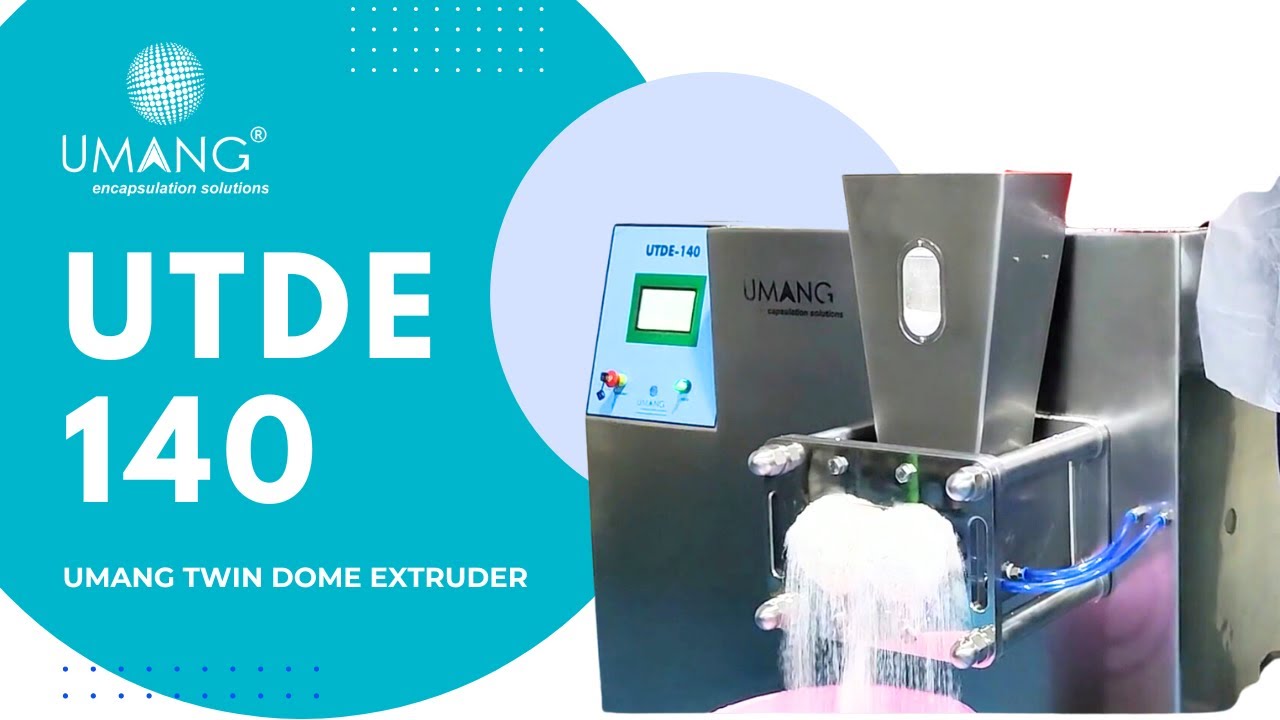 UTDE 140 | Umang Twin Dome Extruder | Umang Engineering - YouTube