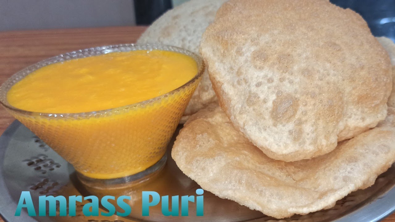 Aamras Puri Recipe in Telugu|| AamrasPuri || @teluguvantalu2519 - YouTube