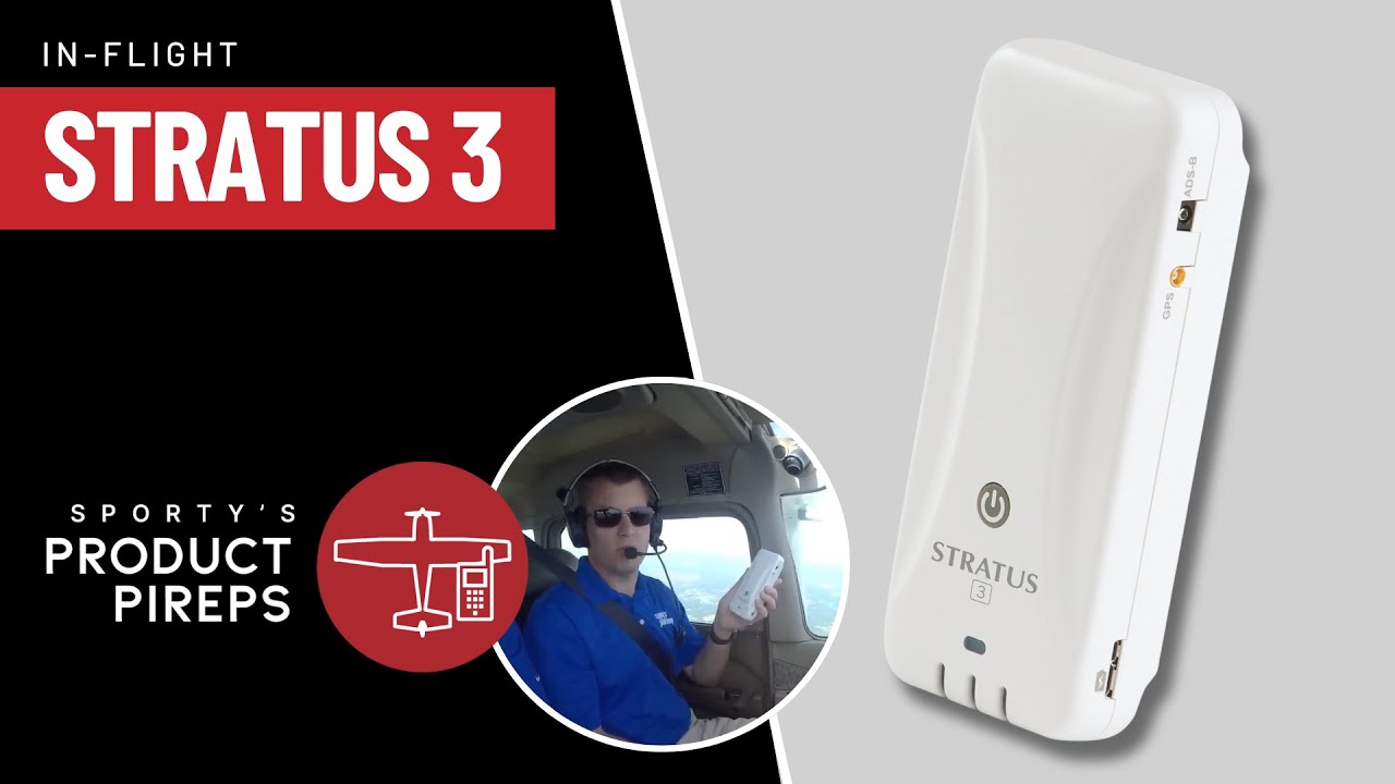 Stratus 3 ADS-B weather and traffic receiver – Product PIREP - YouTube