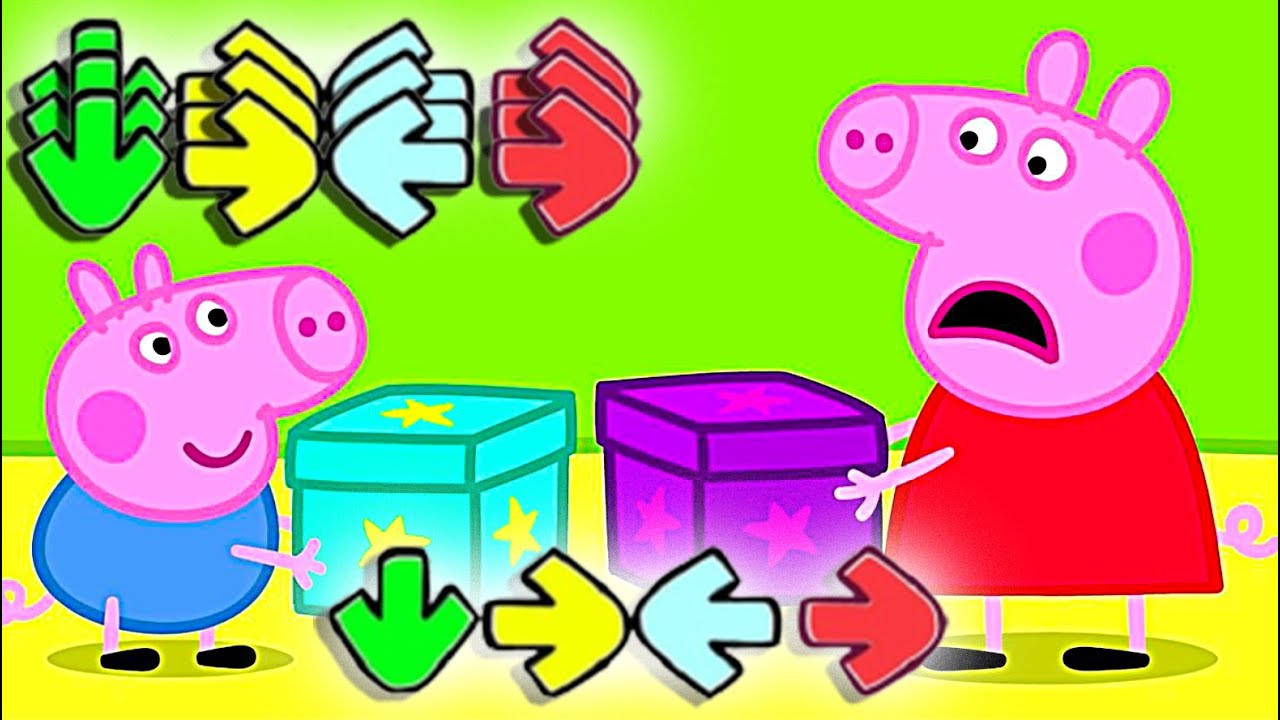 Peppa Pig in Friday Night Funkin - Peppa Pig Cartoon but it's Friday ...