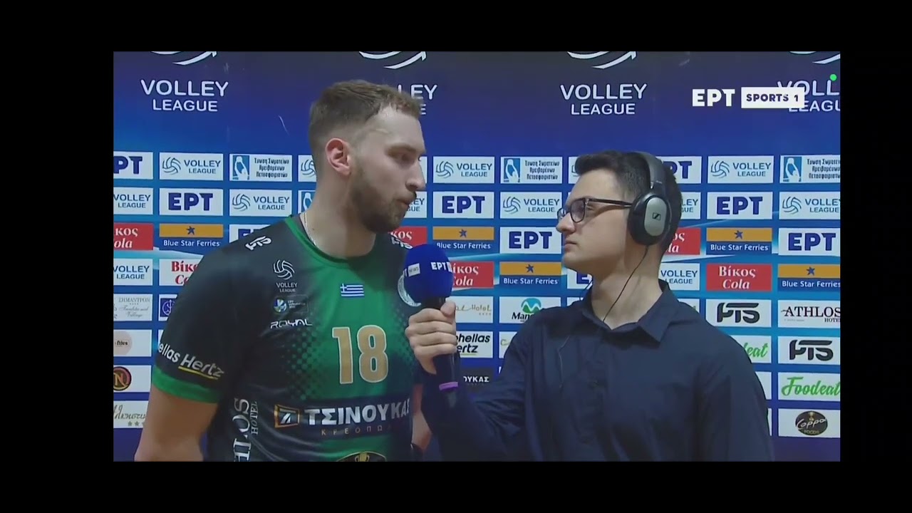 Τιμοφιλ Πολουγιαν (Α.Ο.Ν.Σ.Μιλων) για το 3-0 επί του Ολυμπιακού ΟΝΕΧ ...
