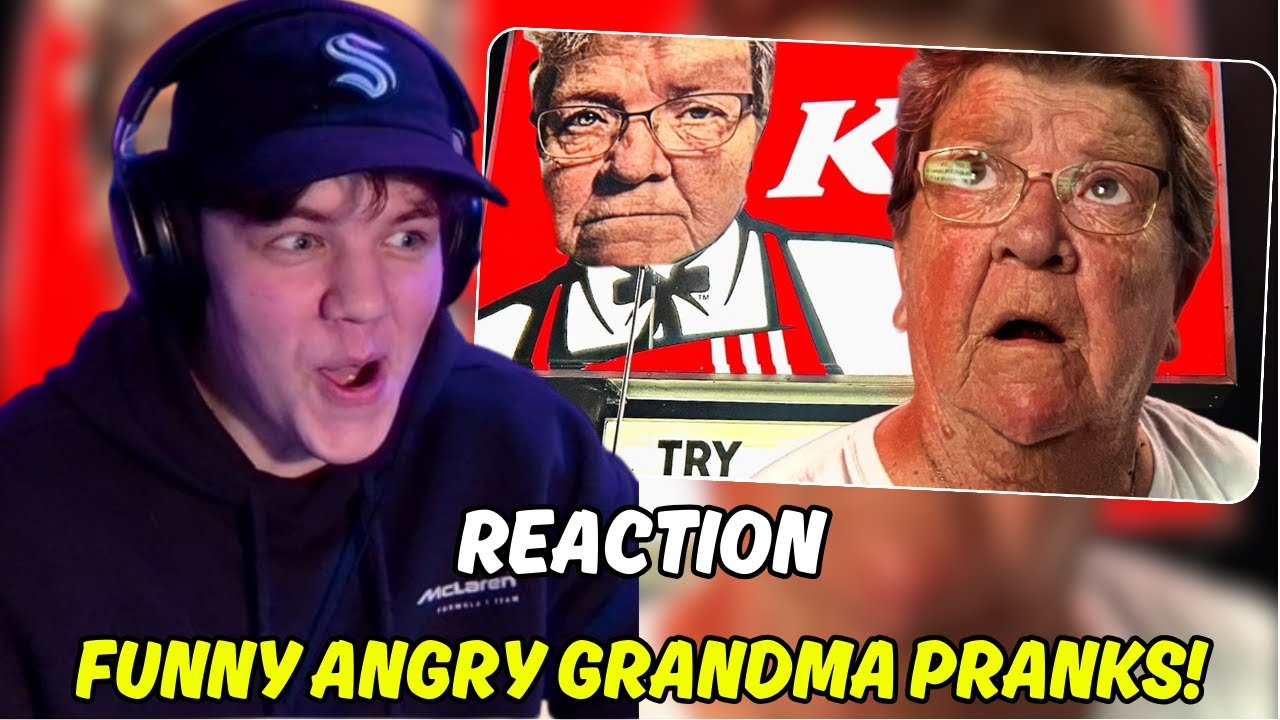 FUNNY ANGRY GRANDMA PRANKS! (REACTION) - YouTube