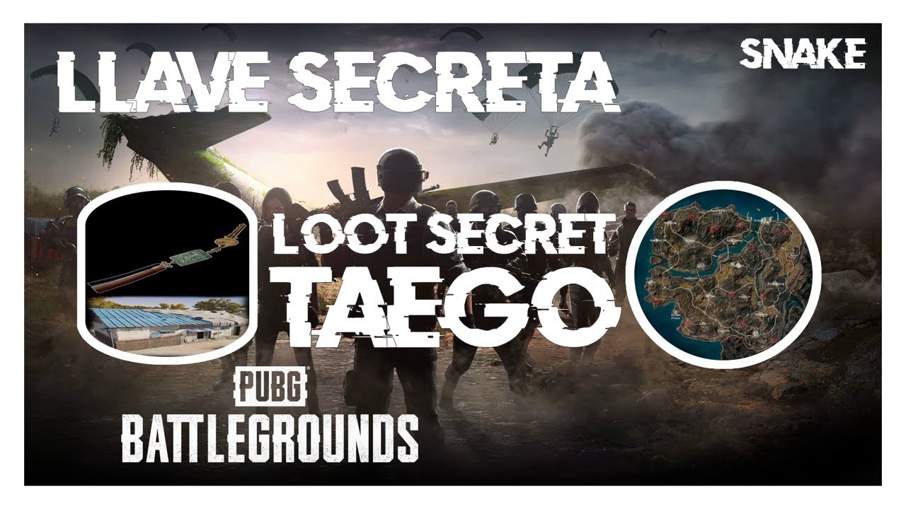 LLAVE SECRETA | LOOT SECRET | LOCALIZACIÓN | PUBG - YouTube