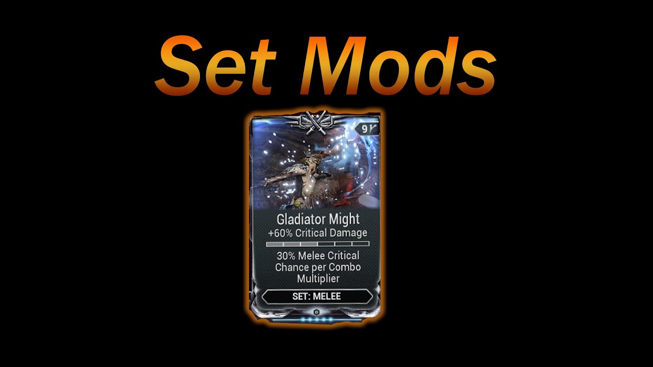 Warframe - What are Set Mods? - YouTube