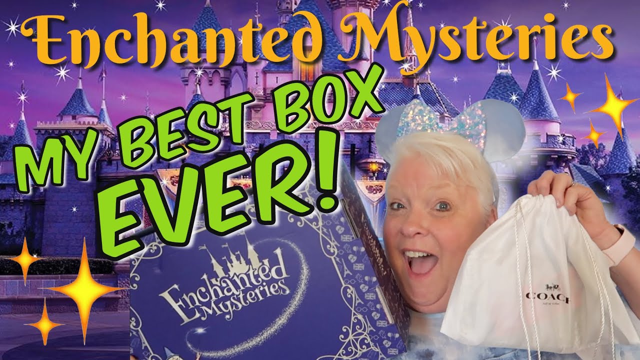 UNBOXING Disney Enchanted Mysteries! BEST BOX EVER!!!!!! It’s A MUST ...