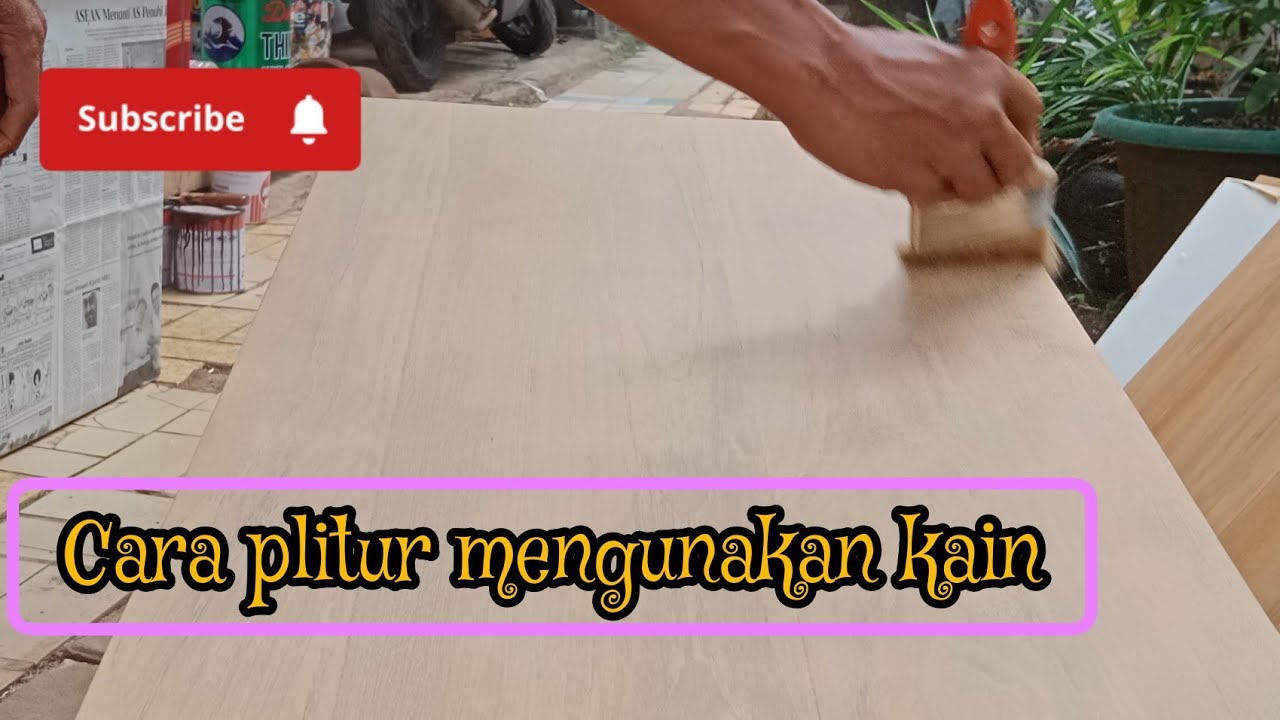 CARA PLITUR MENGGUNAKAN KAIN - YouTube