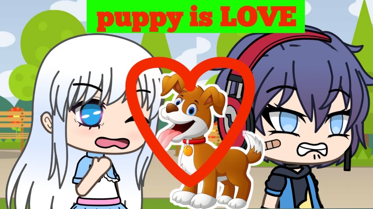Gacha train my puppy #gachaclub - YouTube
