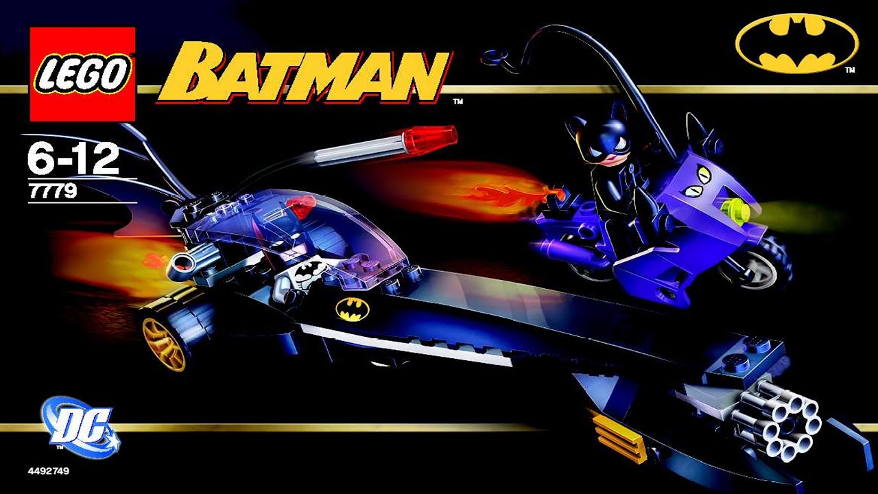 LEGO instructions - Batman ™ - 7779 - The Batman Dragster Catwoman ...