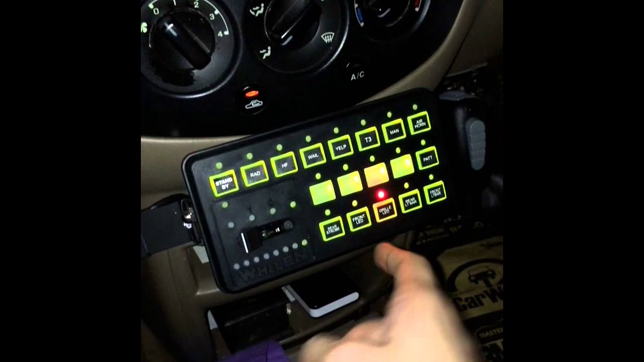Application Video of Whelen CenCom Sapphire on Ford Escape - PART II ...