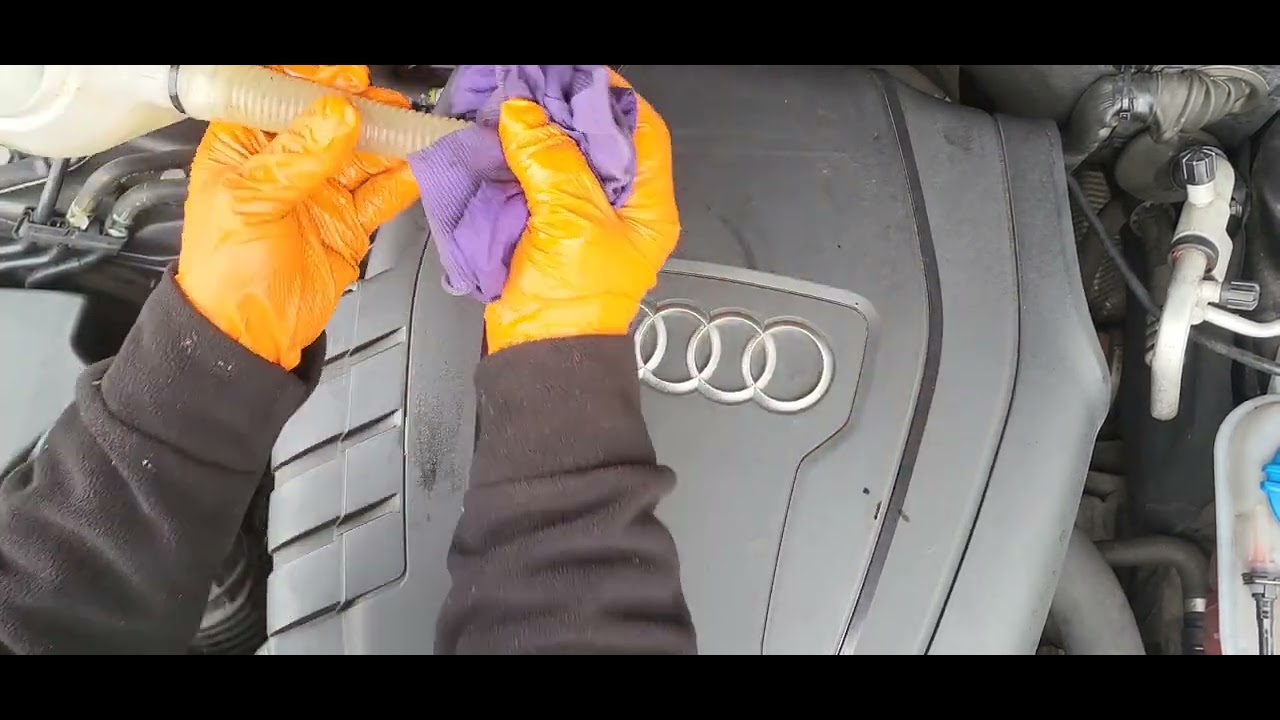 how to service your car audi a6 ¹191 - YouTube