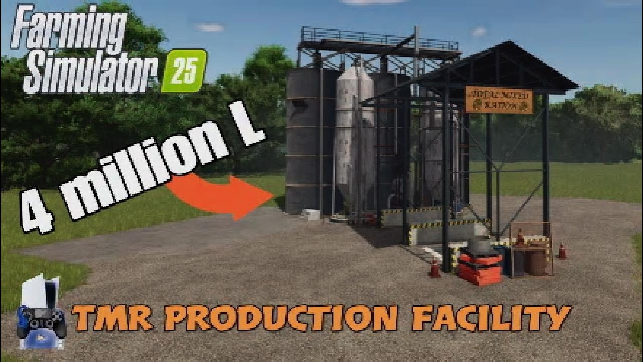 FS25 New Mod (console): TMR Production Facility | Mods in the spots 🌟 ...