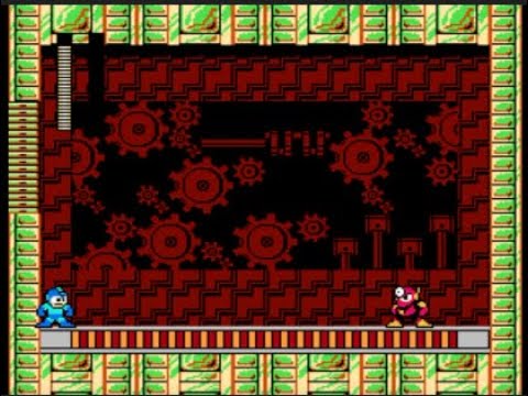 Megaman 2 (NES) Walktrhough Metal man stage - YouTube