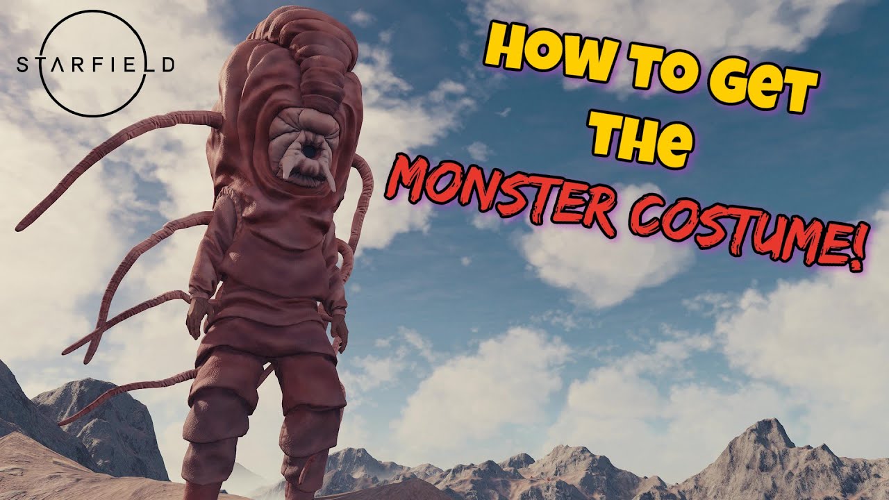 Starfield Monster Costume - Unique Outfit Location - Fun Spacesuit ...